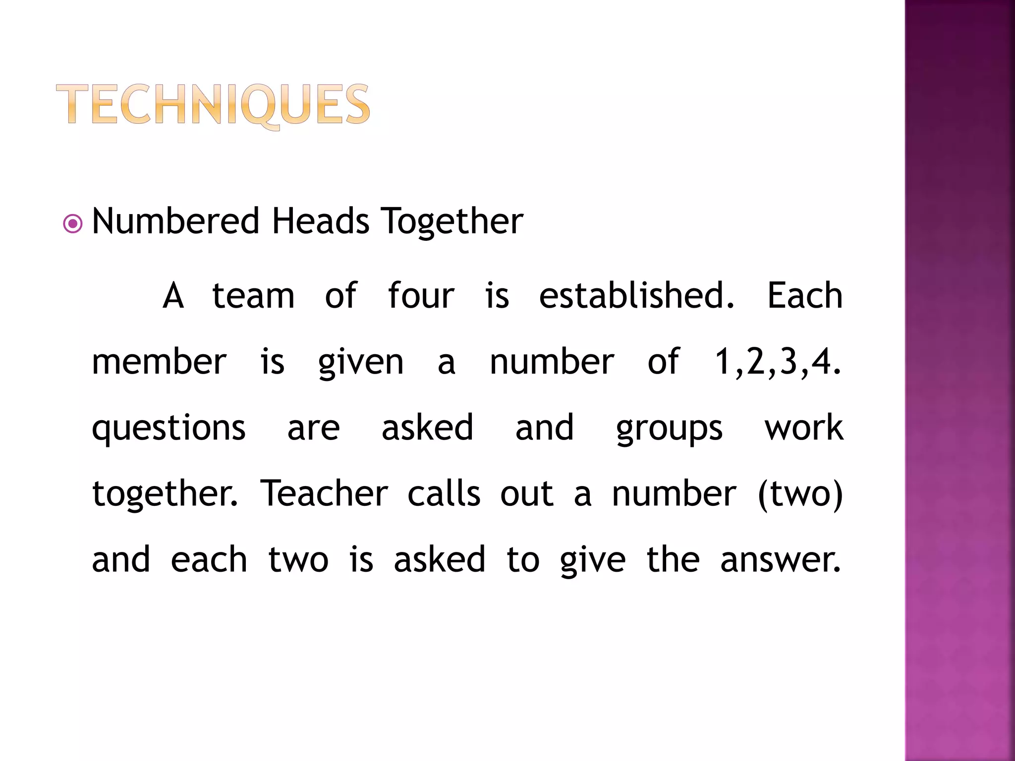 Cooperative Learning | PPTX