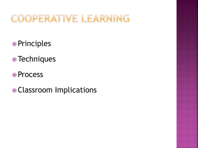 Cooperative Learning | PPT