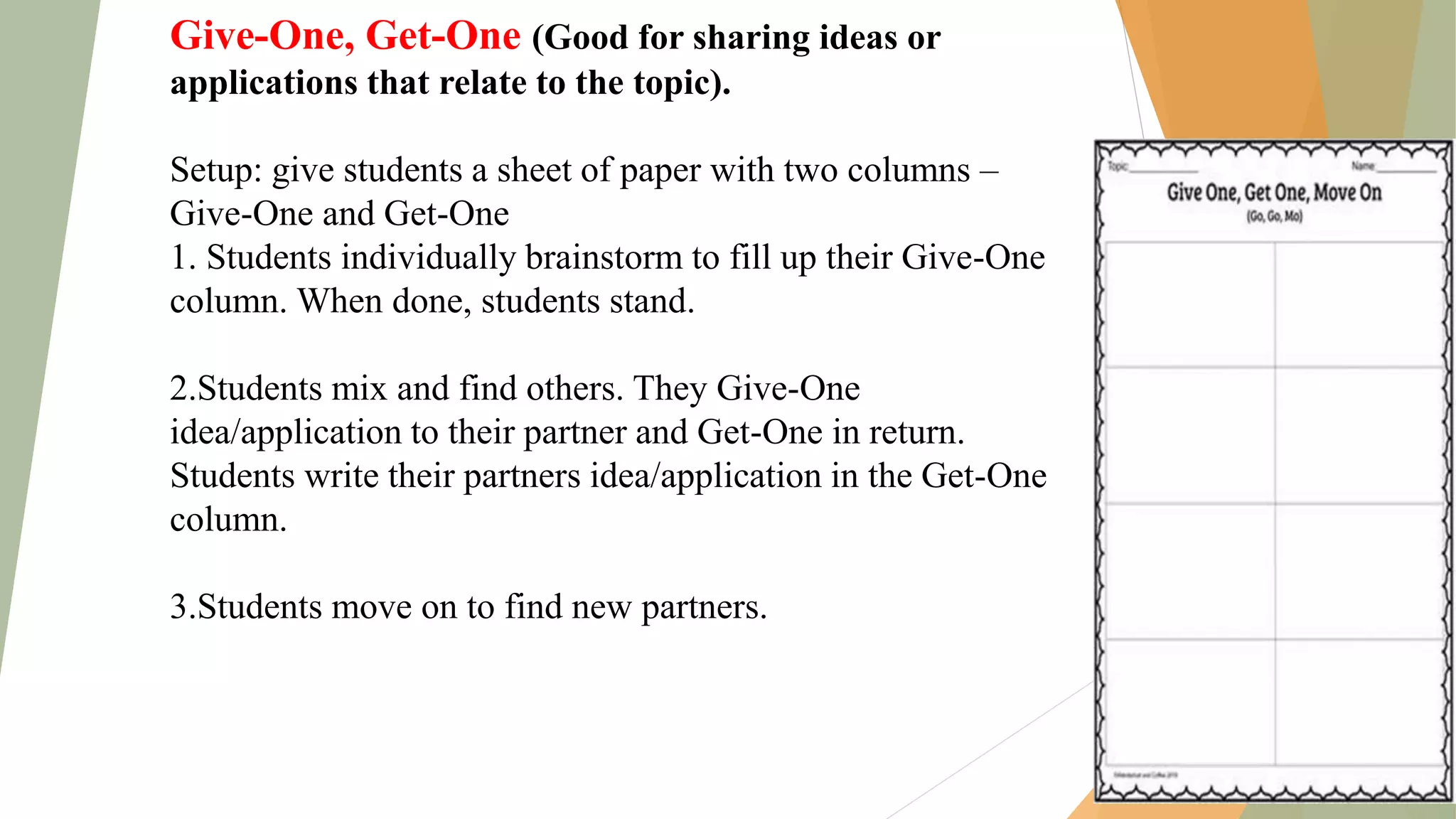 Cooperative learning and some kagan structures | PPTX