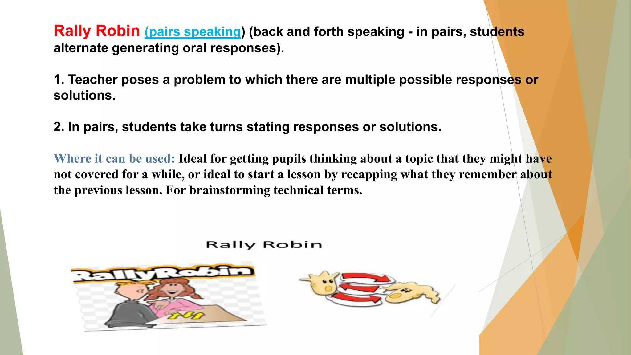 Cooperative learning and some kagan structures | PPTX