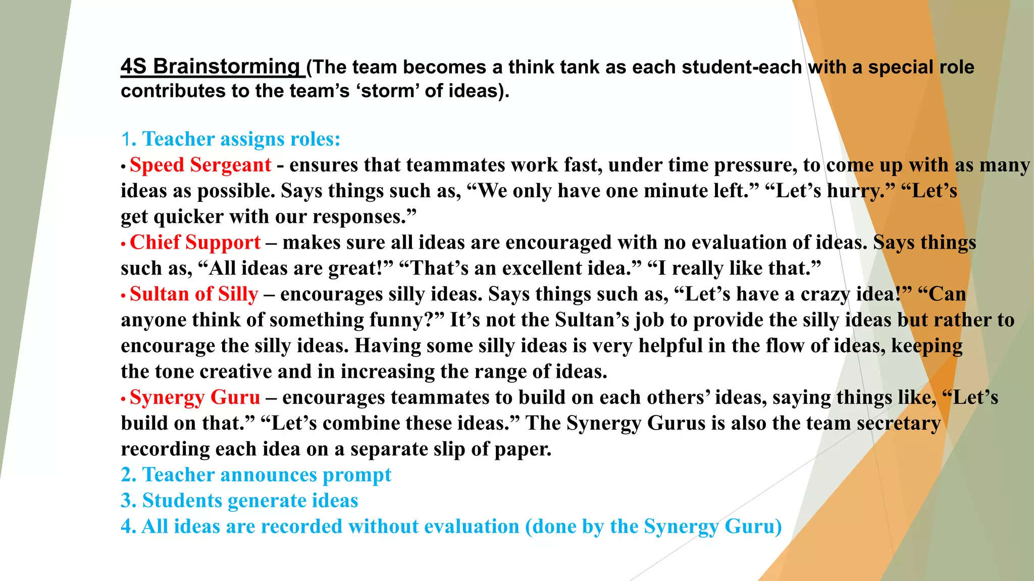 Cooperative learning and some kagan structures | PPTX