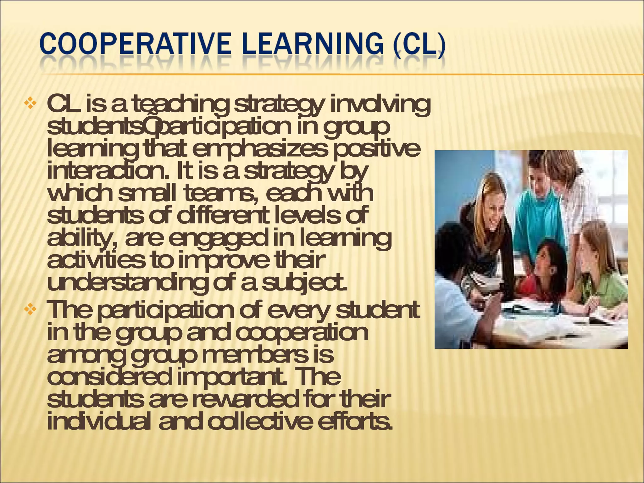 Cooperative learning | PPT