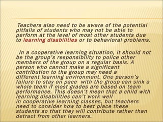 Cooperative learning | PPT