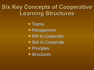 Cooperative Learning Final | PPT
