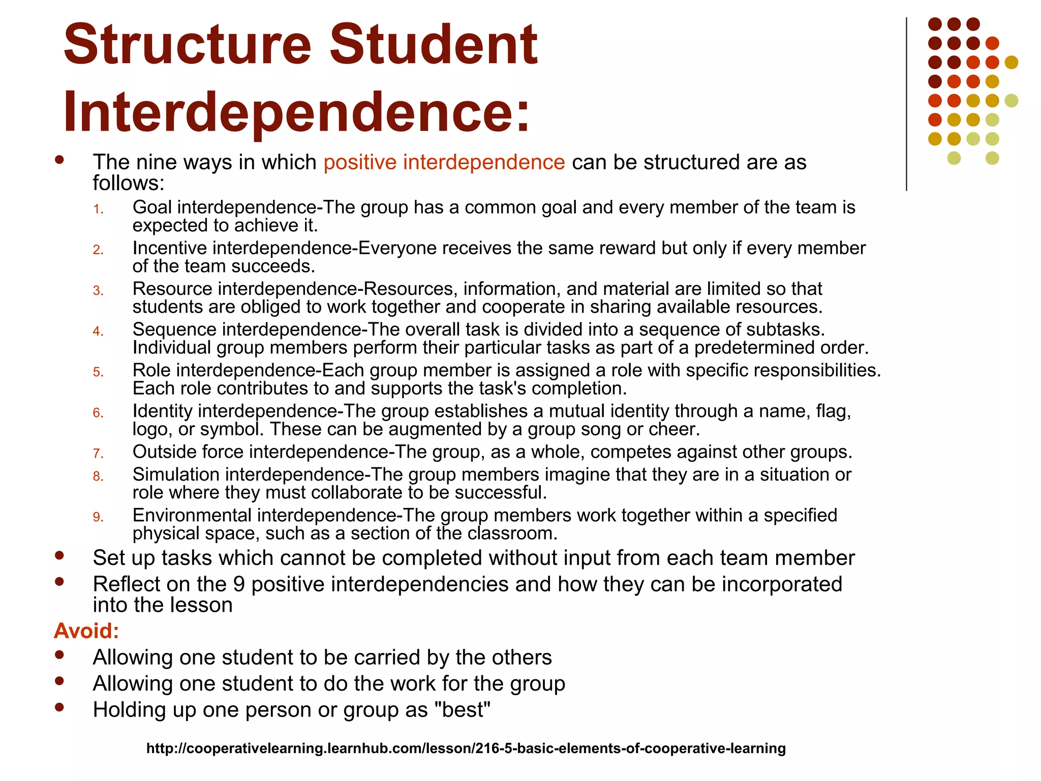 Cooperative Learning | PPT