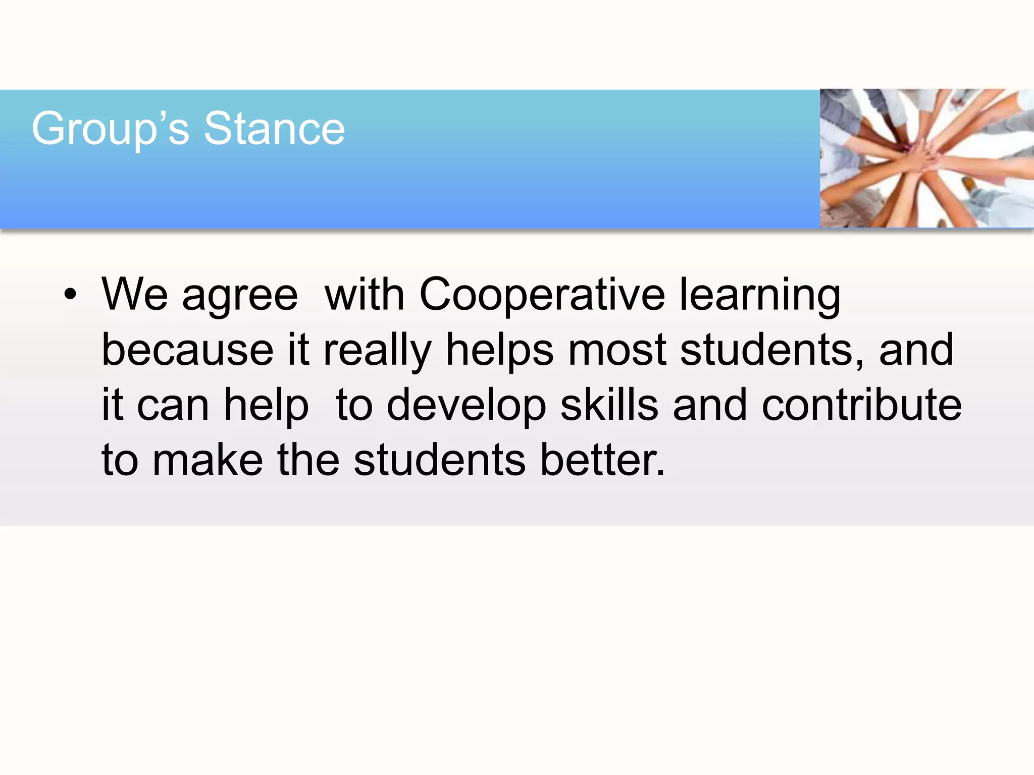 Cooperative learning group (1) | PPT