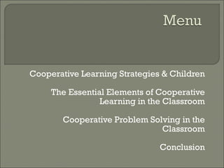 Cooperative Learning In Education | PPT