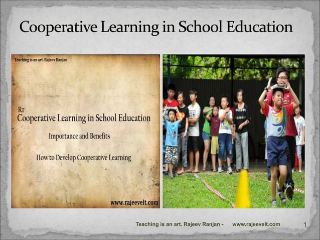 Cooperative learning in school education teaching techniques and ...