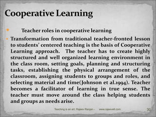 Cooperative learning in school education teaching techniques and ...