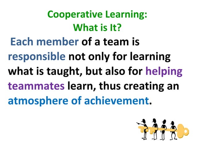 Cooperative Learning Overview Ppt For Ccc | PPT
