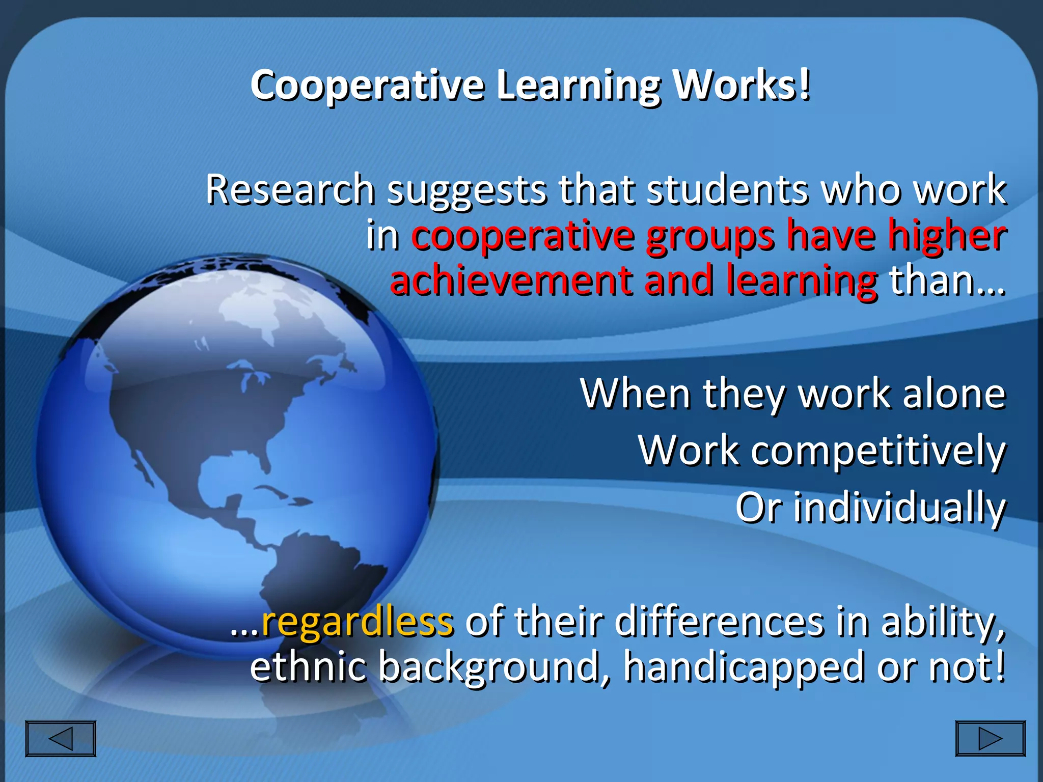 Cooperative Learning Powerpoint | PPT