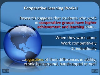 Cooperative Learning Powerpoint | PPT
