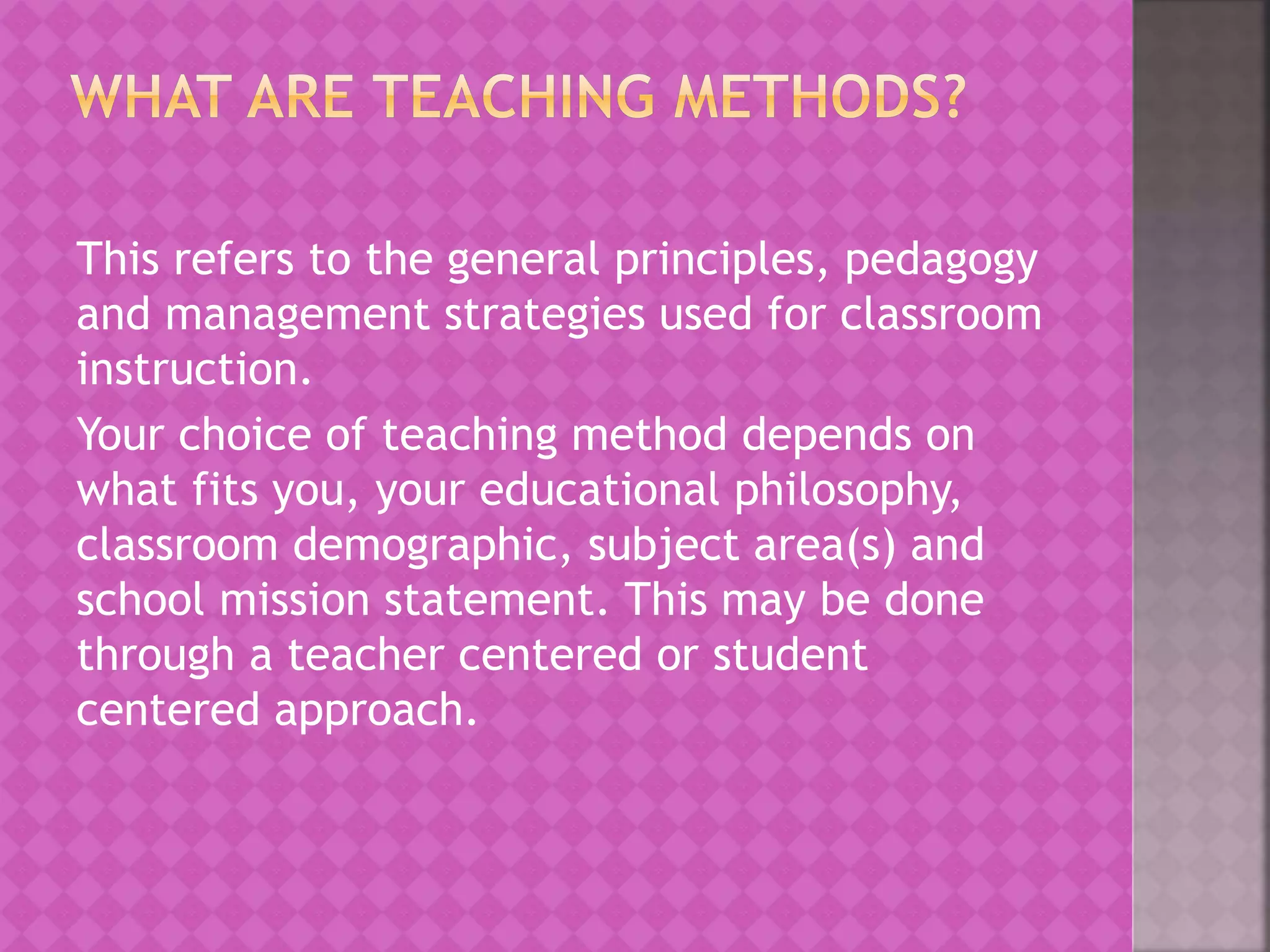 Cooperative learning teaching method | PPT
