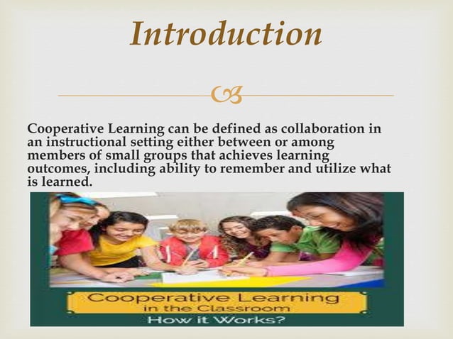 Cooperative learning techniques | PPTX | Homework and Study | Education
