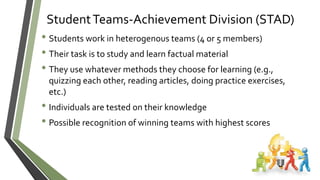 Cooperative learning theory | PPTX