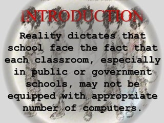 Cooperative learning with computer | PPTX