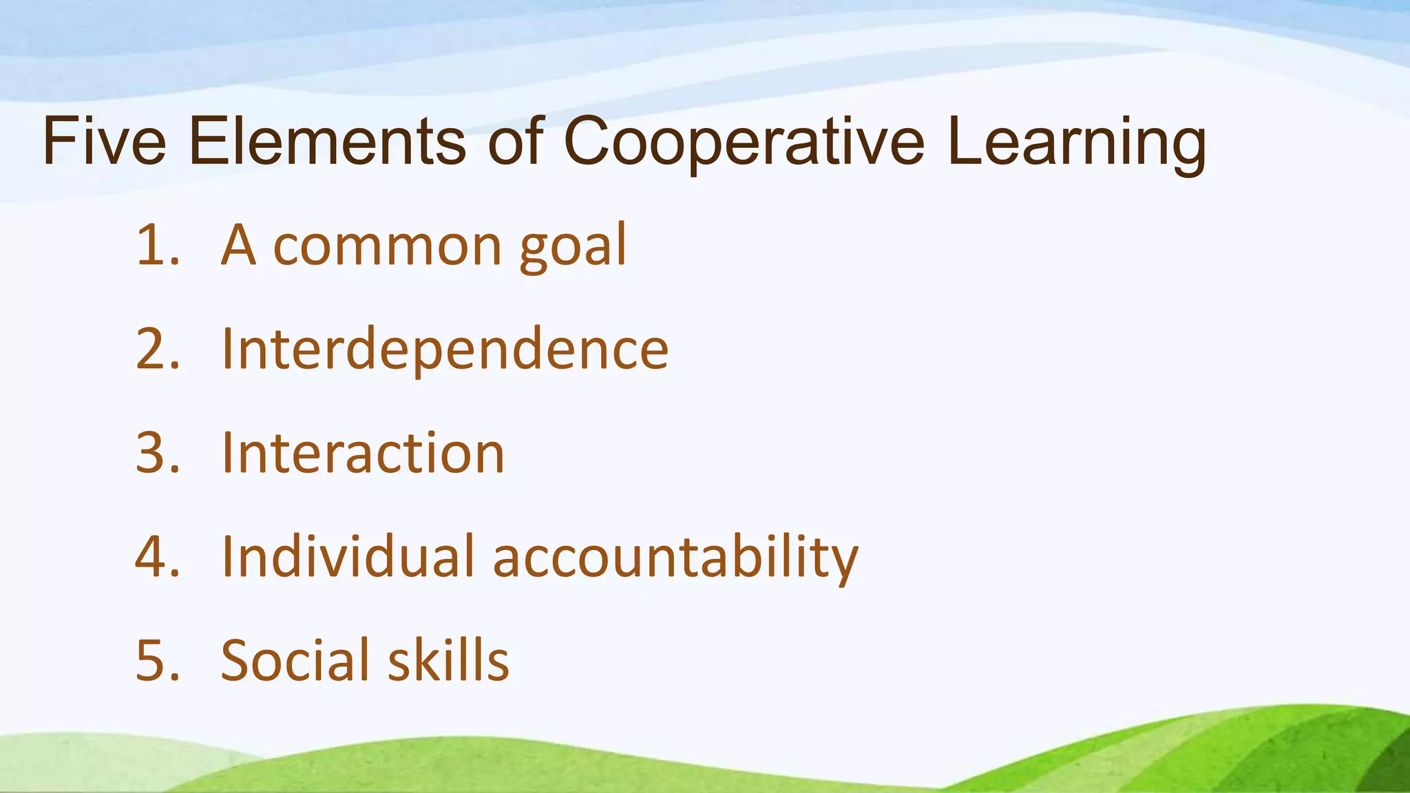 Cooperative Learning with the Computer | PPT | Free Download