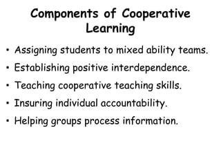 cooperative learning with the computer | PPTX