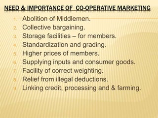 cooperativemarketingmarketing for management | PPT