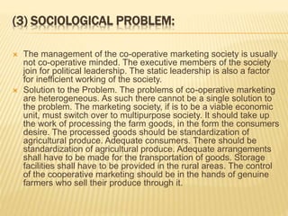 Cooperative marketing role A Presentation by Mr Allah Dad Khan | PPTX