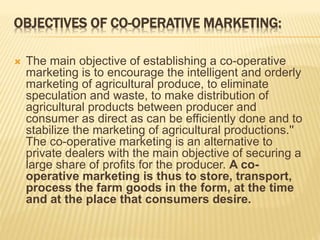 Cooperative marketing role A Presentation by Mr Allah Dad Khan | PPT