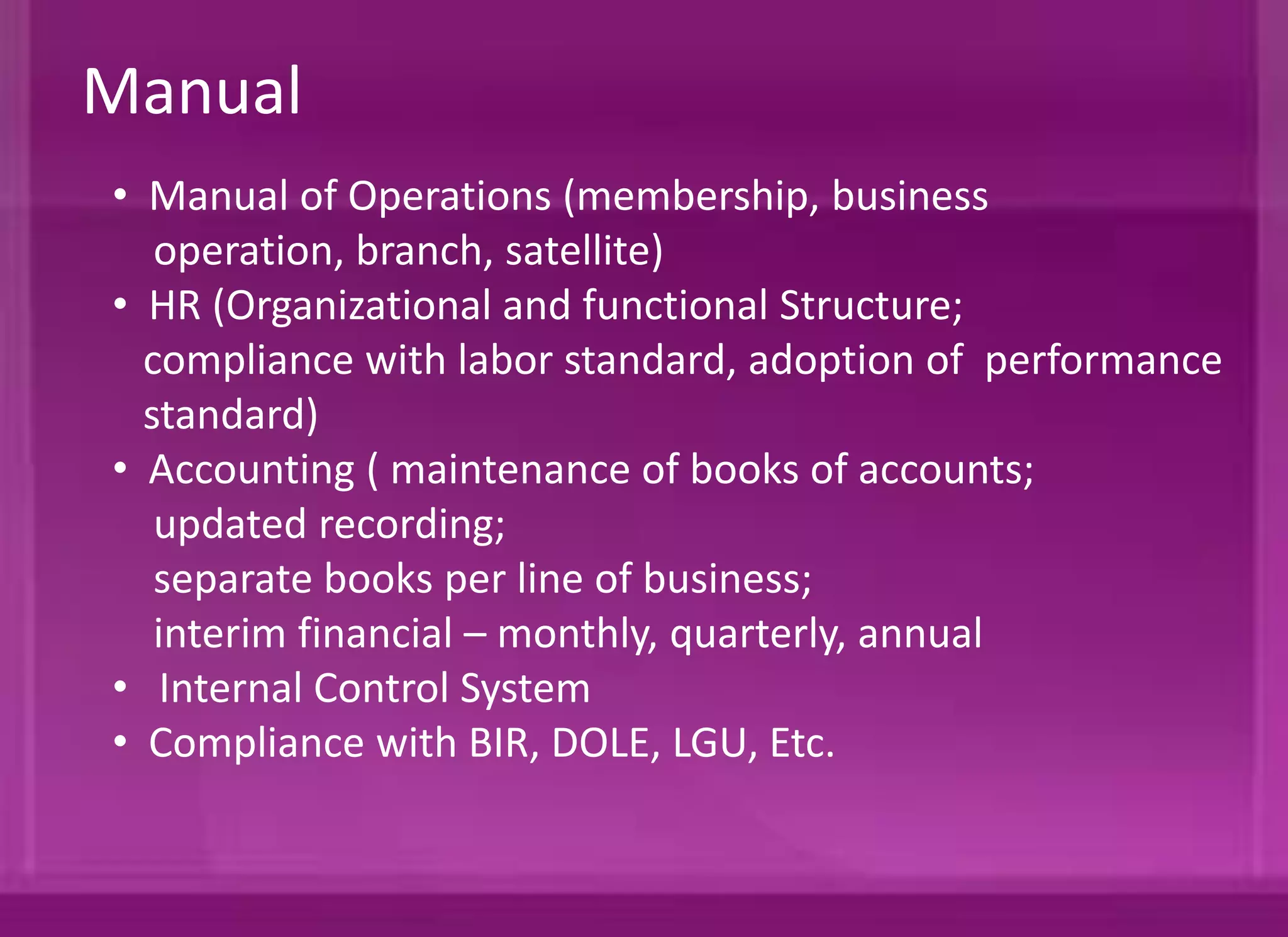 Guide on Cooperative Operation and Management | PDF