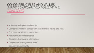 Cooperatives | PPTX