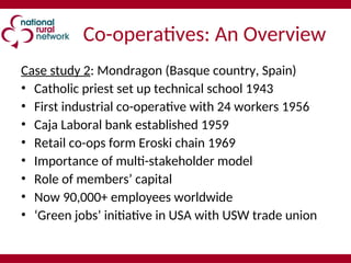Cooperatives - An Overview Cooperatives - An Overview.ppt