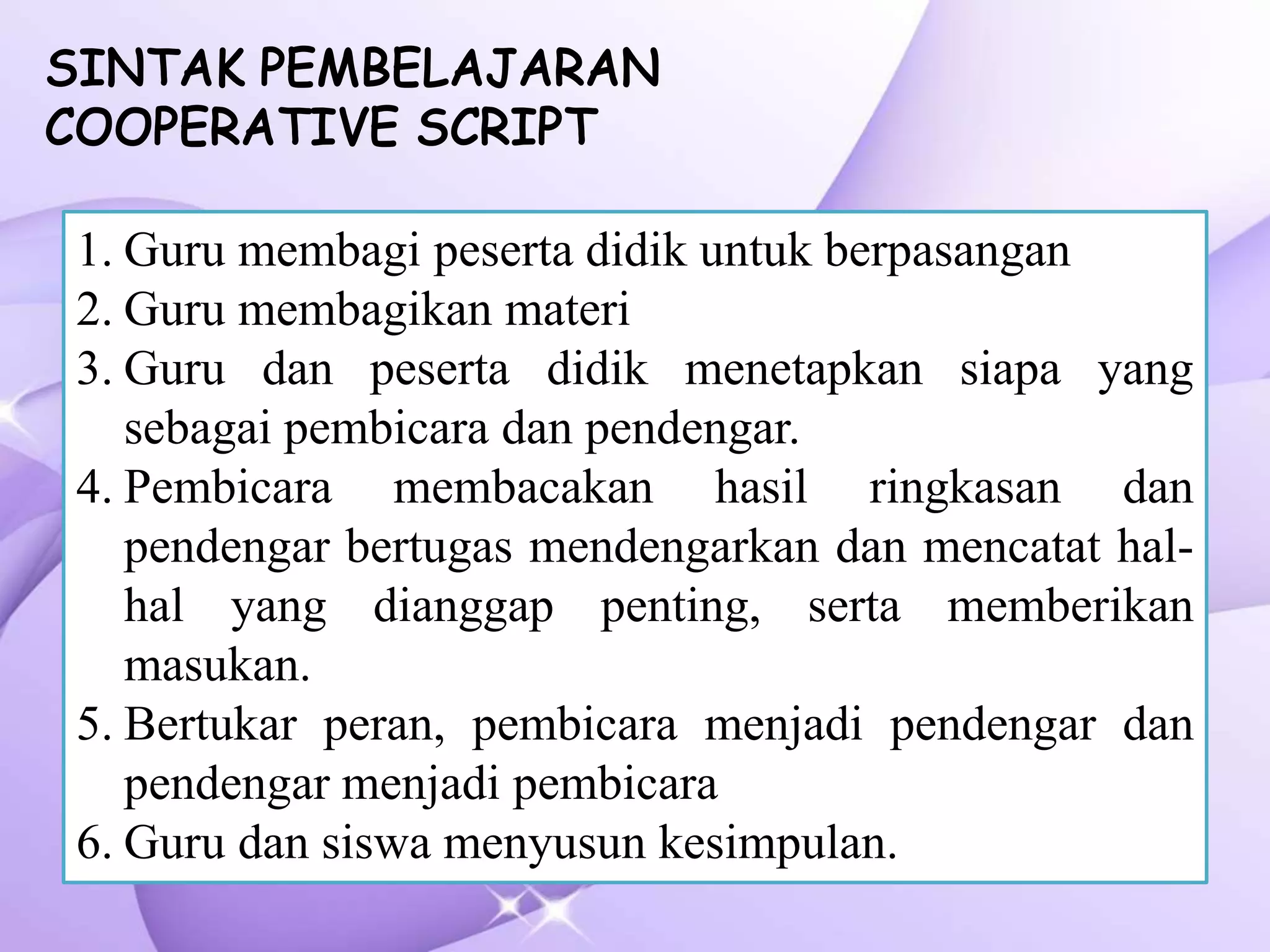 Cooperative script (spkcs) | PPTX