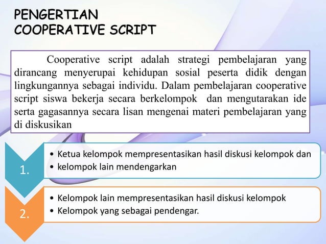 Cooperative script (spkcs) | PPTX