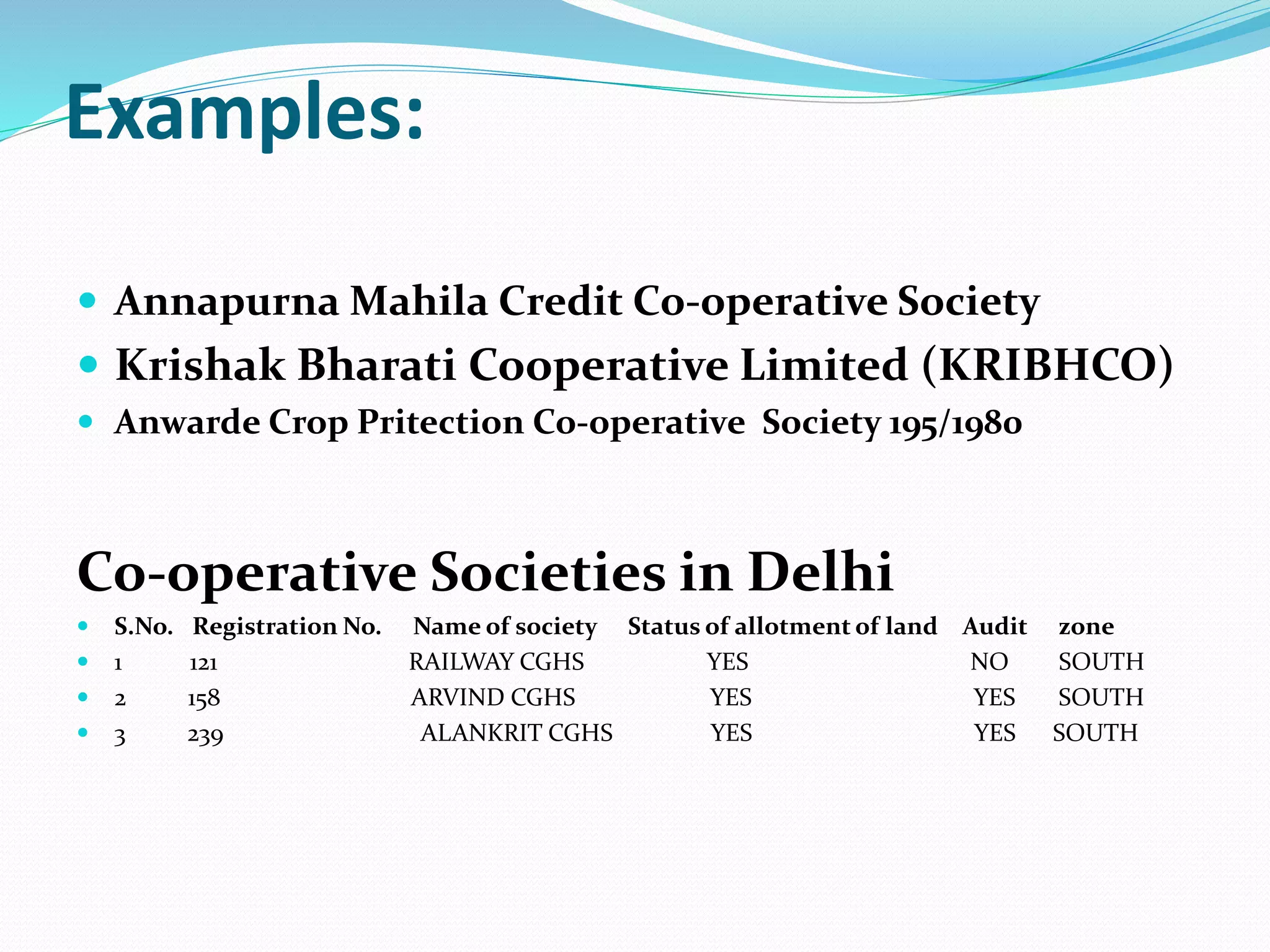 Cooperative society | PPTX