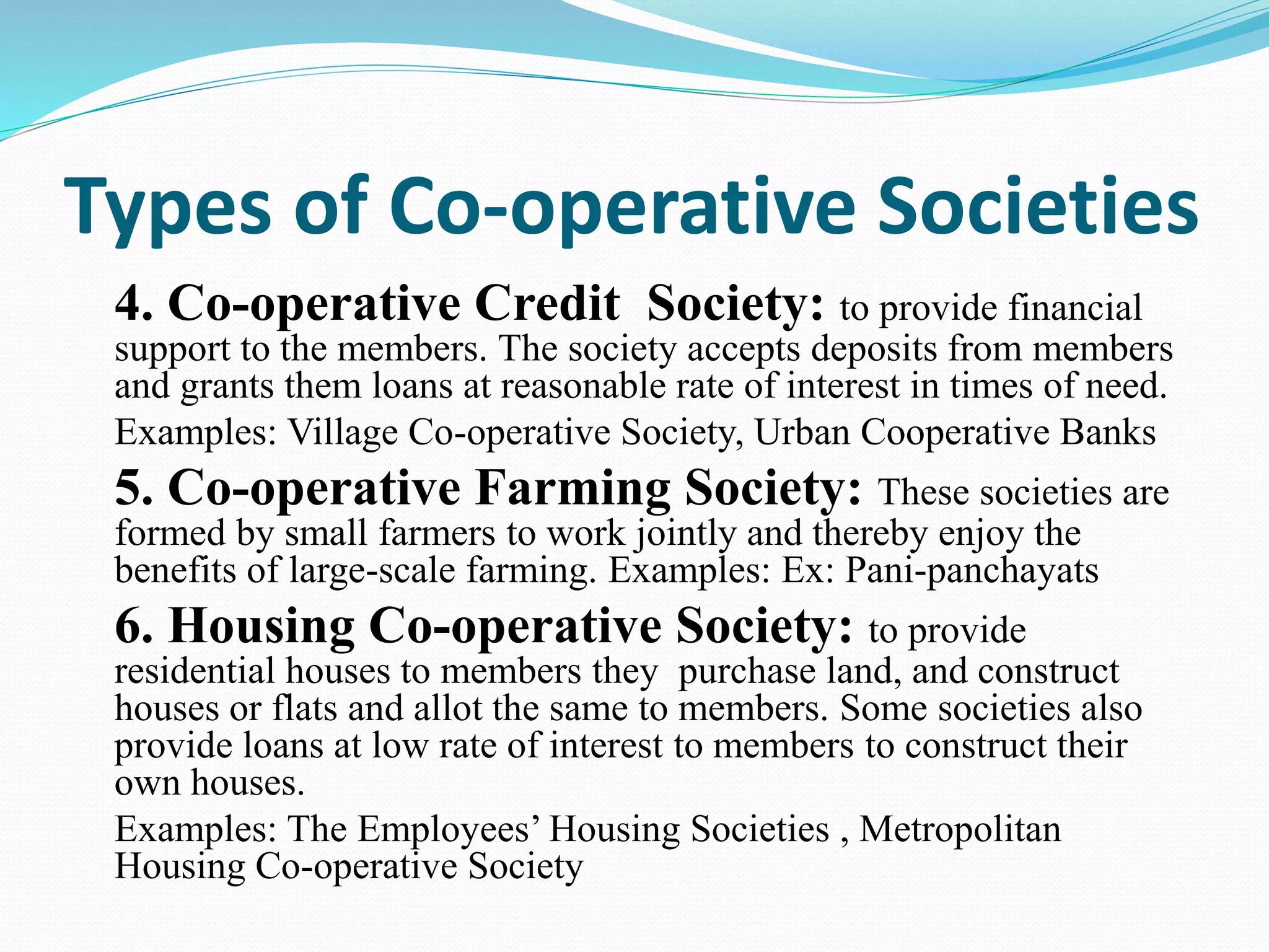 Cooperative society | PPTX
