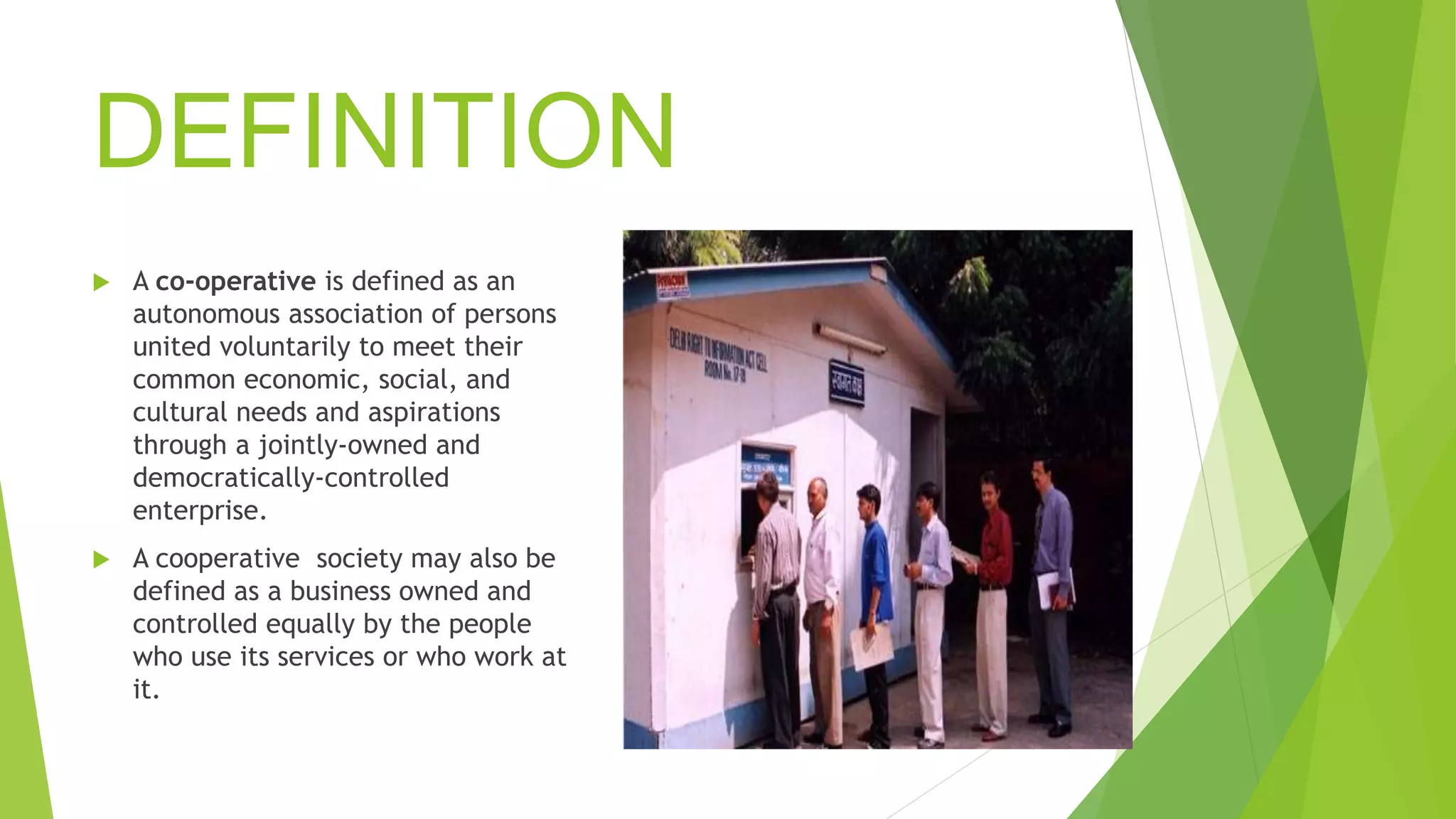 Cooperative society | PPTX