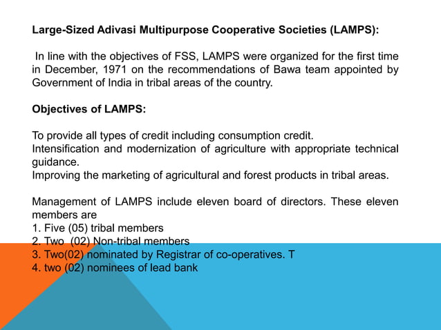 Cooperative Structure.pptx | Agriculture | Industries