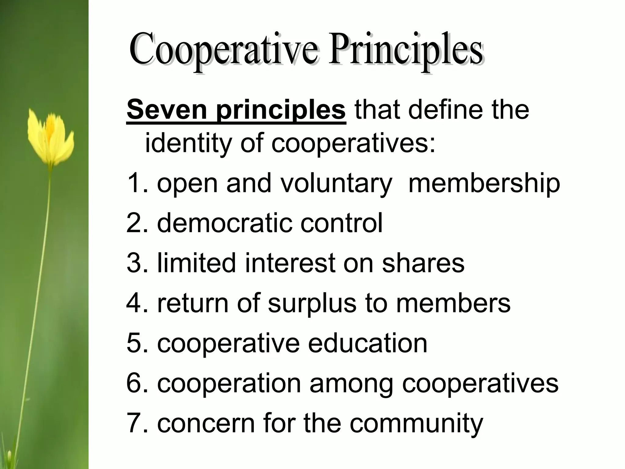 Cooperative Theory SD 302 | PDF