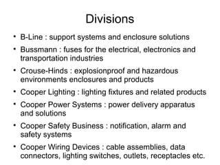 Cooper company profile | PPT