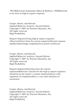 Cooper, Heron, and HewardApplied Behavior Analysis, Seco.docx