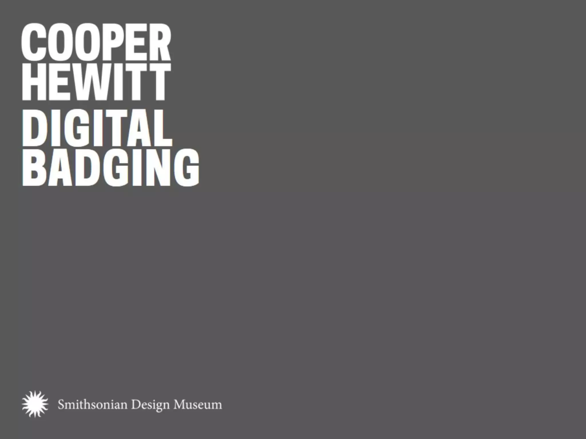 Hive NYC Project Learning Lab: Cooper Hewitt Presentation | PPT