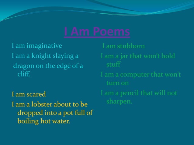 Cooper’s wonderful poems | PPT