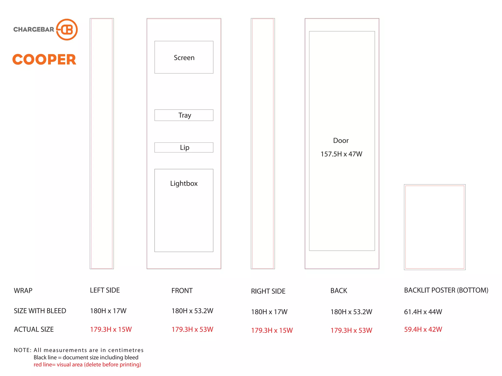 Cooper template to scale | PDF