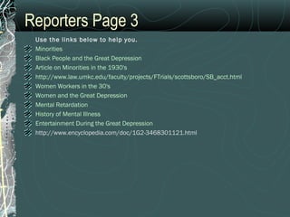 Cooper webquest | PPT