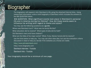 Cooper webquest | PPT