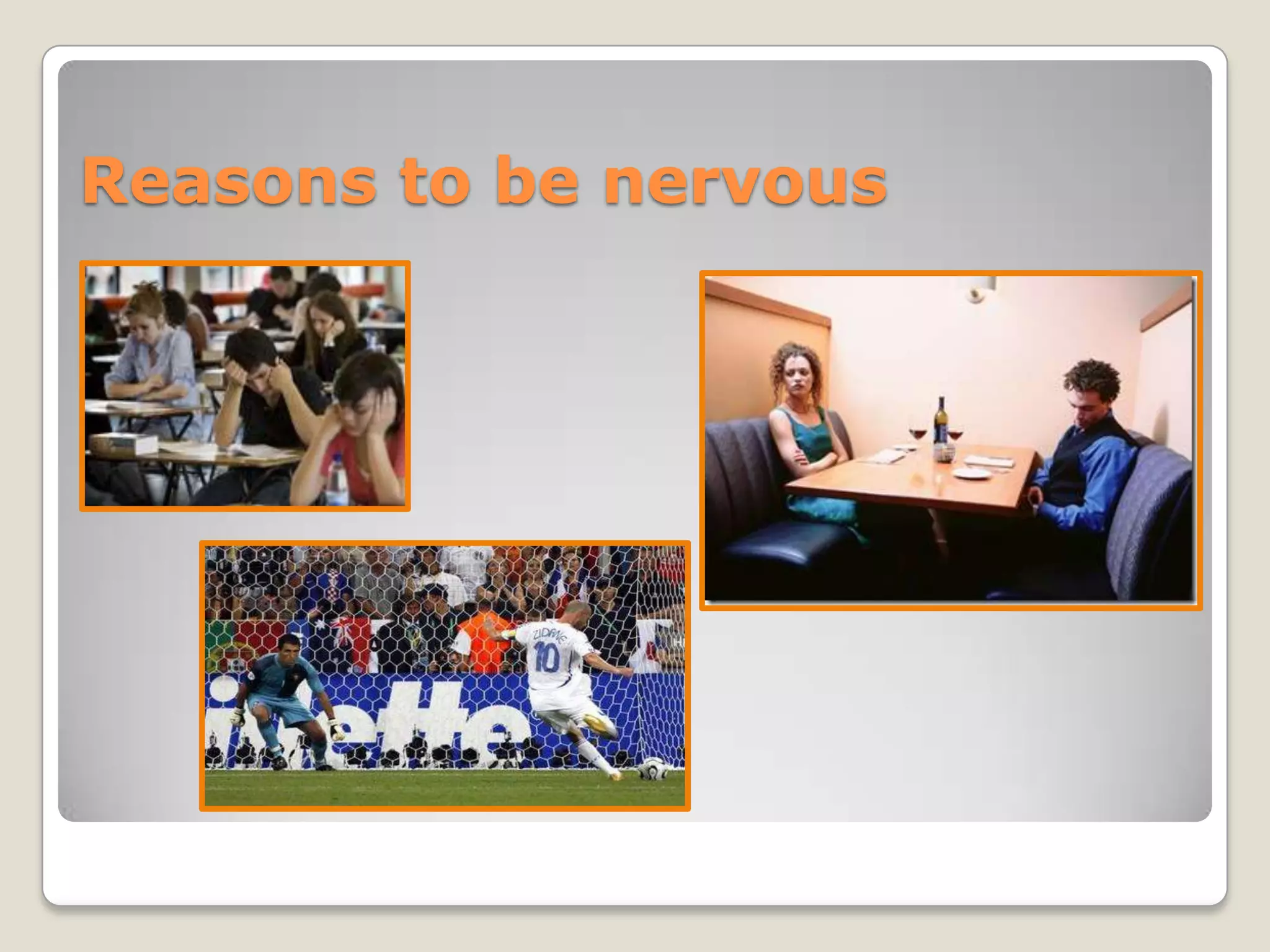 Cooping with nerves | PPTX