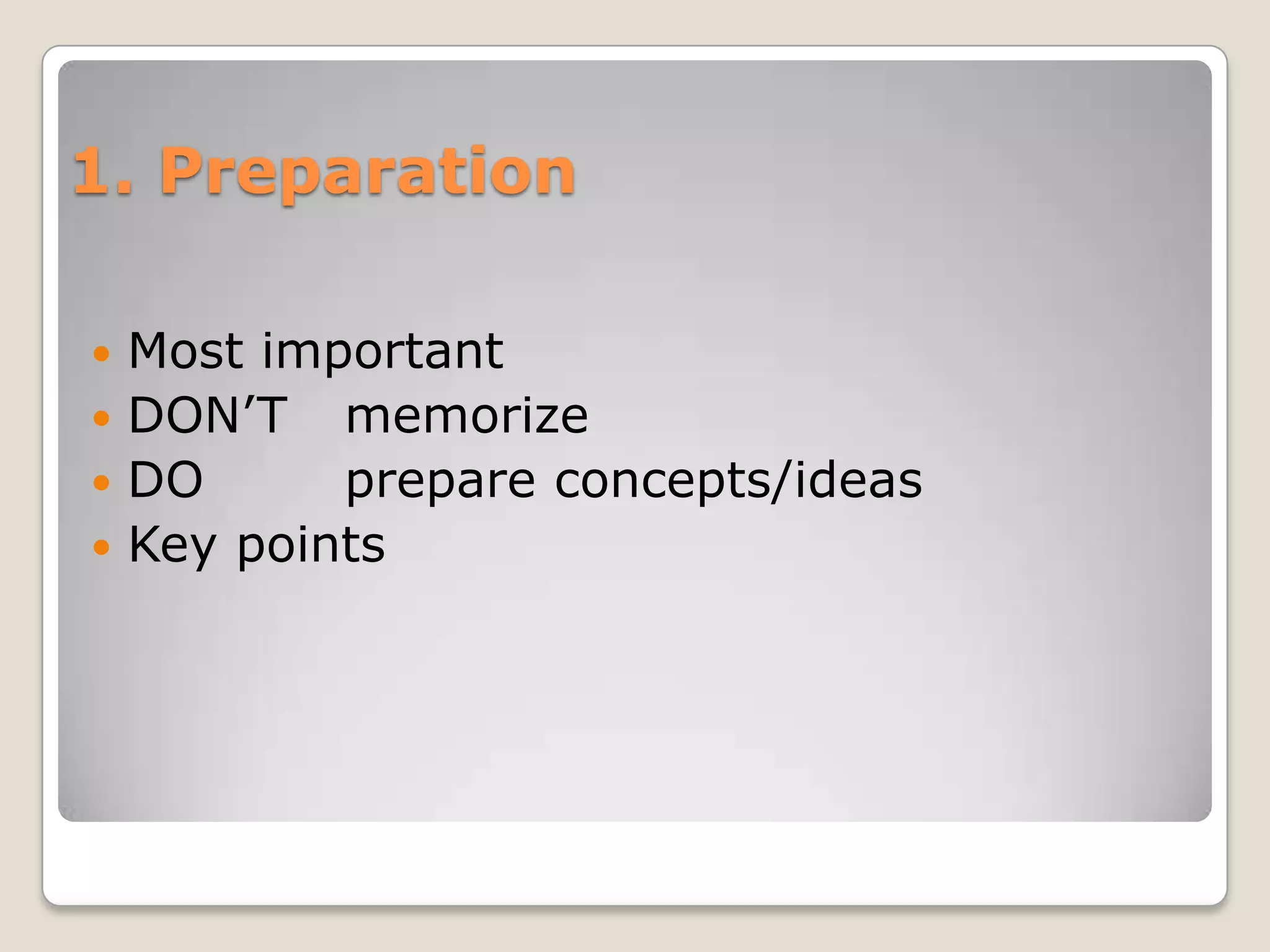 Cooping with nerves | PPTX