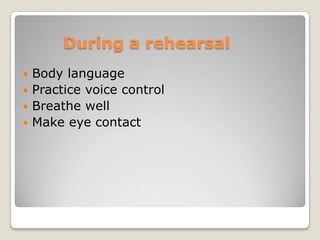 Cooping with nerves | PPTX