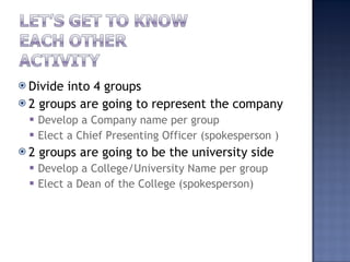 Co Op Intern Presentation | PPT