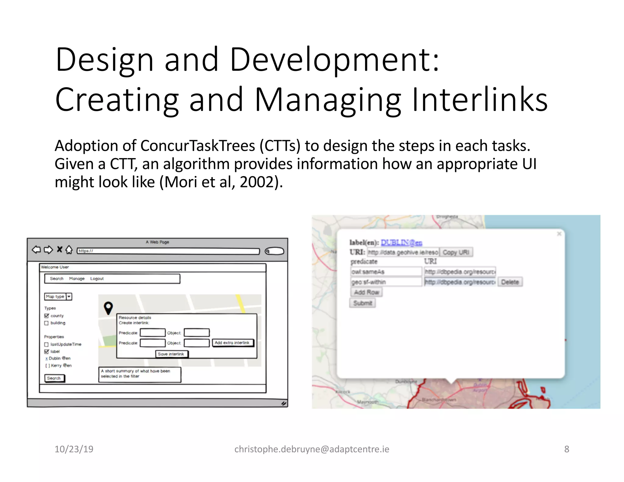 Using Maps For Interlinking Geospatial Linked Data Ppt 5403