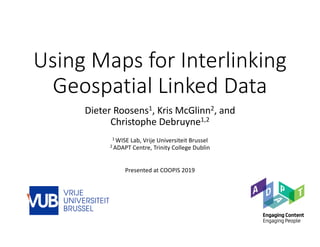 Using Maps for Interlinking Geospatial Linked Data | PPT