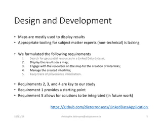 Using Maps for Interlinking Geospatial Linked Data | PPT