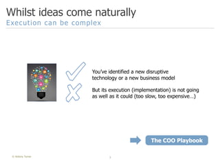 COO Playbook - Sample Oct 2018 | PPT
